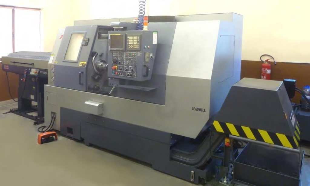 LEADWELL Turning Center (2011), condition of a new, 1500 working hours ...
