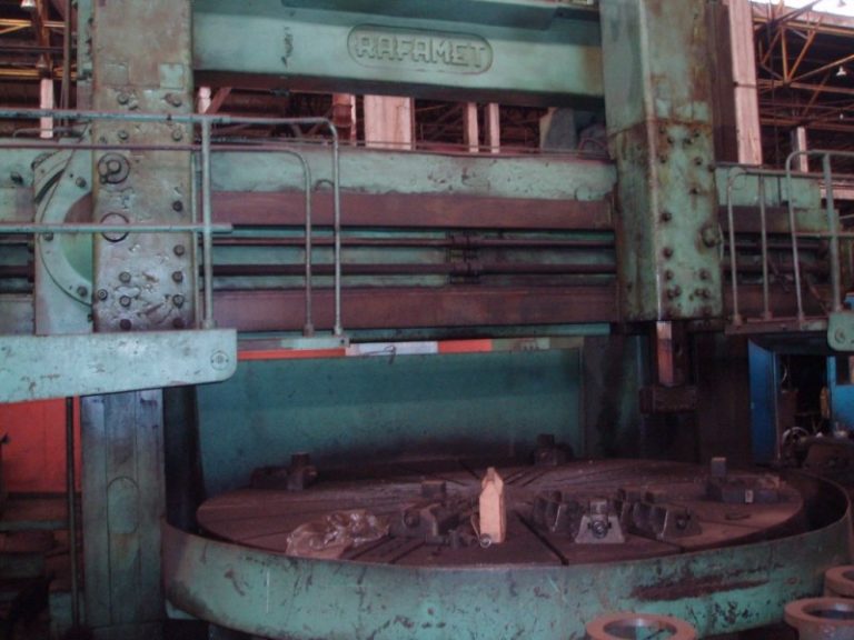 RAFAMET Ram Type VTL KCF-320, capacity DxH 3500×1850 mm (1964 ...