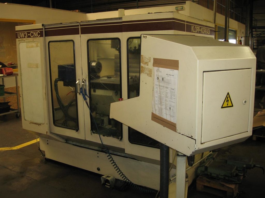 KLOPP UW3 UNIVERSAL CNC mill & WEILER CNC Lathe (4th axis ...