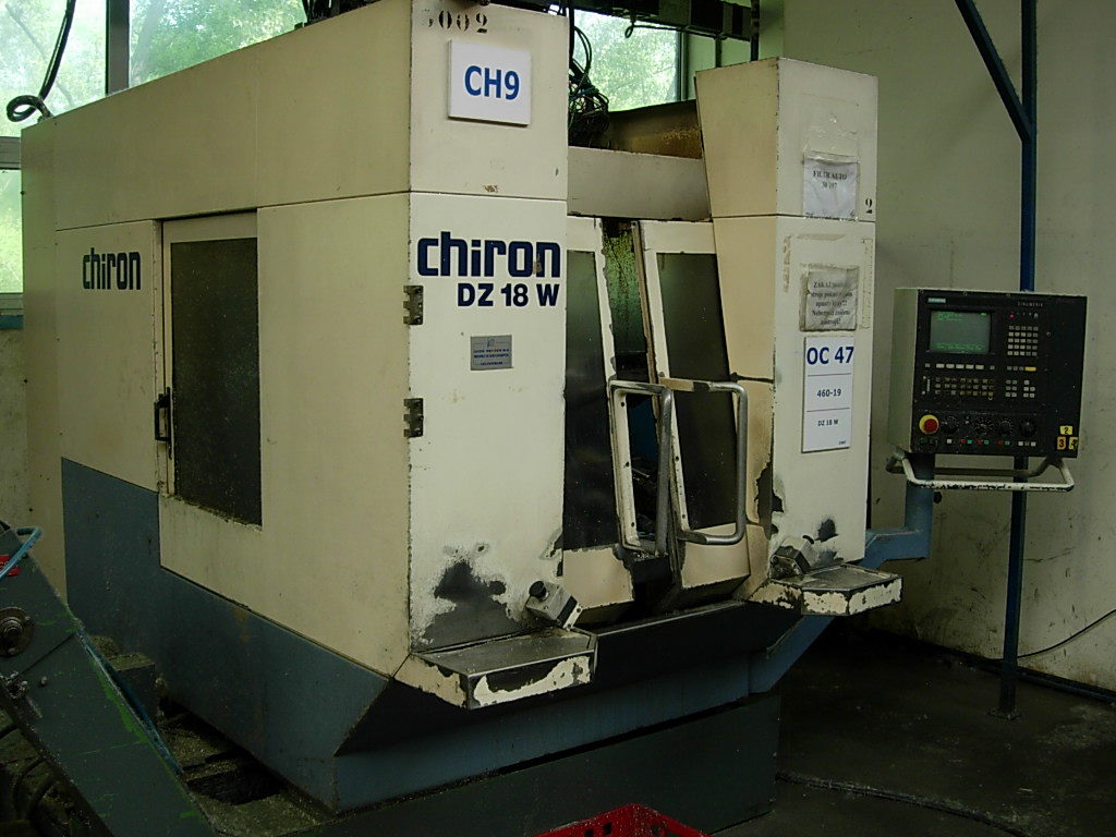 CHIRON Vertical Machining centres FZ18 and FZ16 – (1987 & 1988 ...