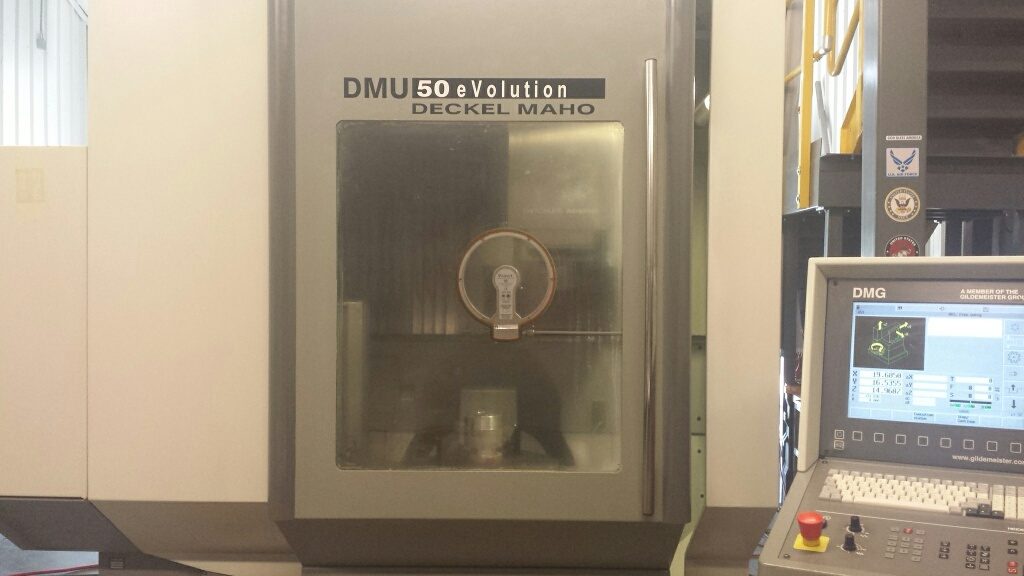 DECKEL MAHO 5-Axis Vertical Machining Center DMU 50 eVolution (1999/2000) | Machinery Delivery