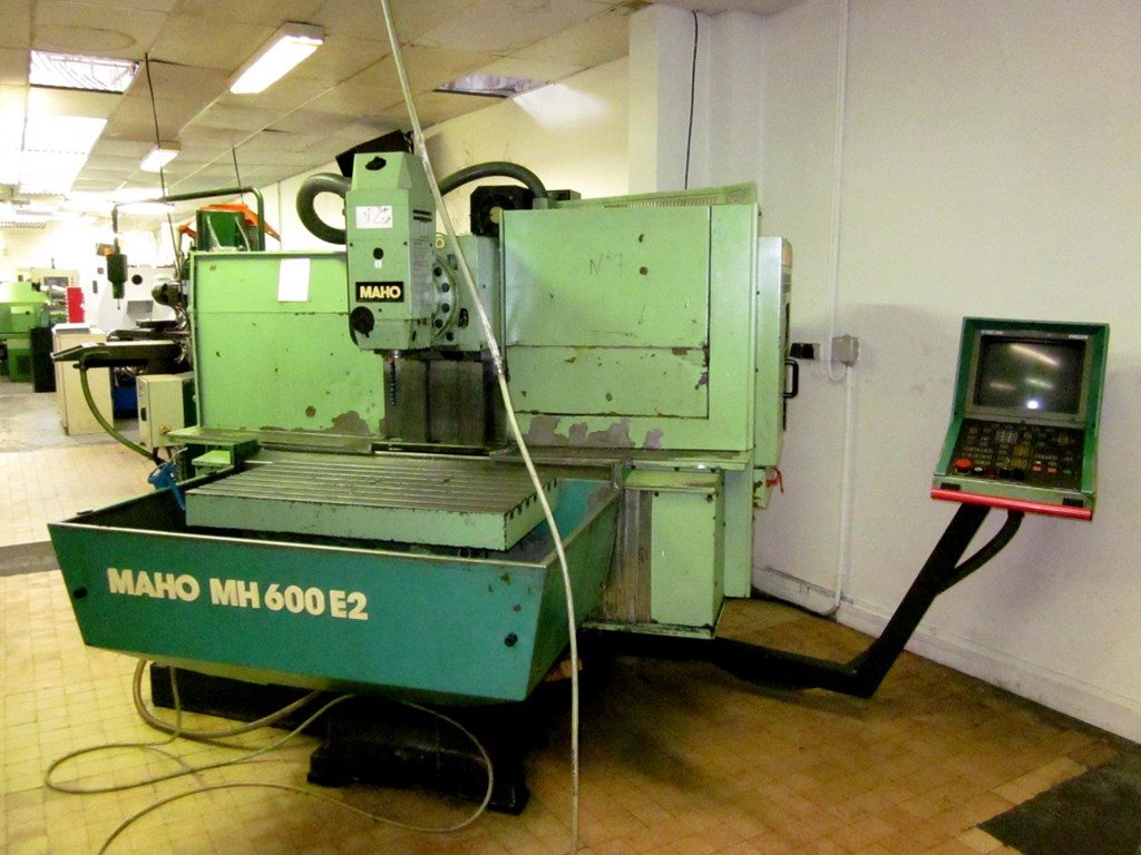 Lot of 5 machines – Maho CNC Mill, Schaublin Lathe, Mikron Hobber, etc ...