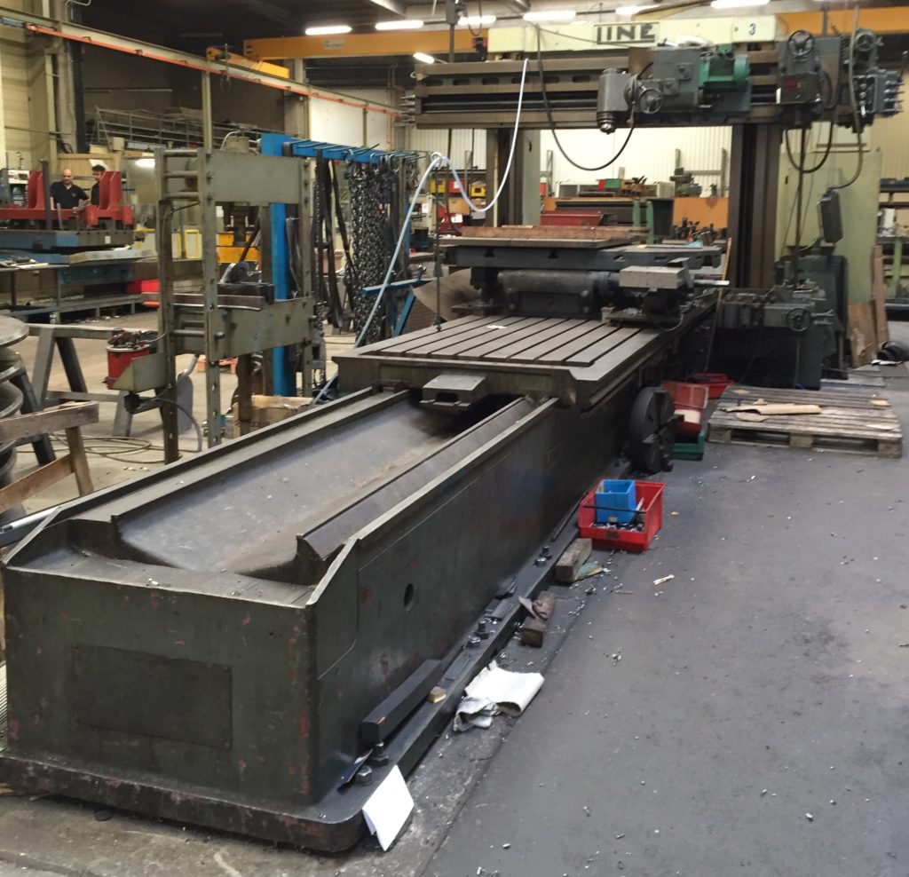 LINE Plano Mill/Planer C2 C3 6m x 1.8m x 1.5m with milling head and DRO ...