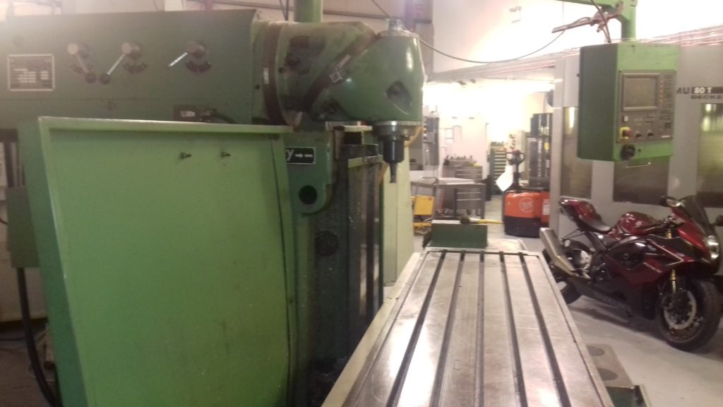 CENTURION EUROPA UNIVERSAL Milling Machine CU6-CNC 2m bed , Heidenhain ...