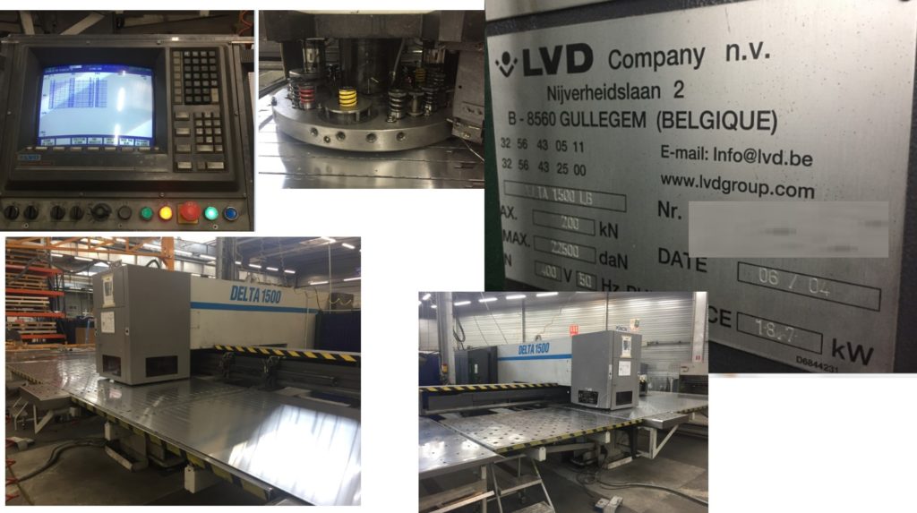 LVD CNC Punch Press DELTA 1500 (2004) 5.5m x 1500mm+ (2004) | Machinery ...