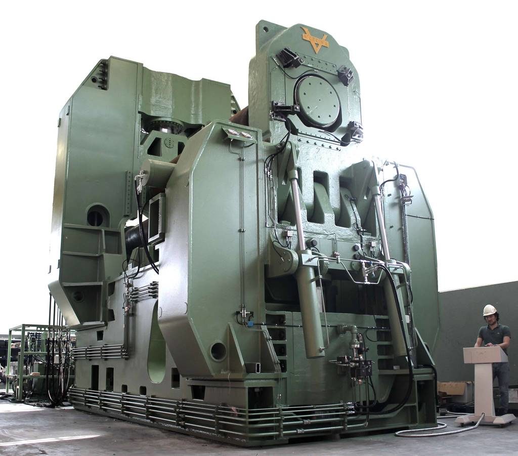 VERRINA 3-Rolls Hydraulic Plate Bending Rolls CLS 95×4080, capacity 120 ...