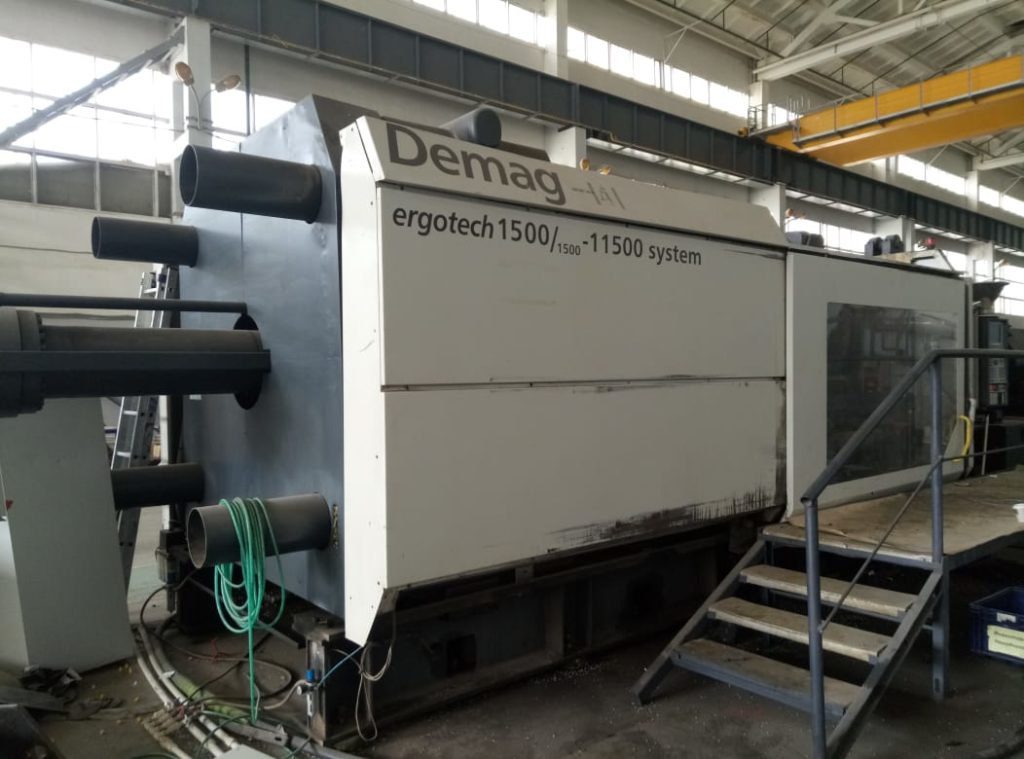 DEMAG Injection Moulder Ergotech 1500/11500 system, capacity 1500 t ...