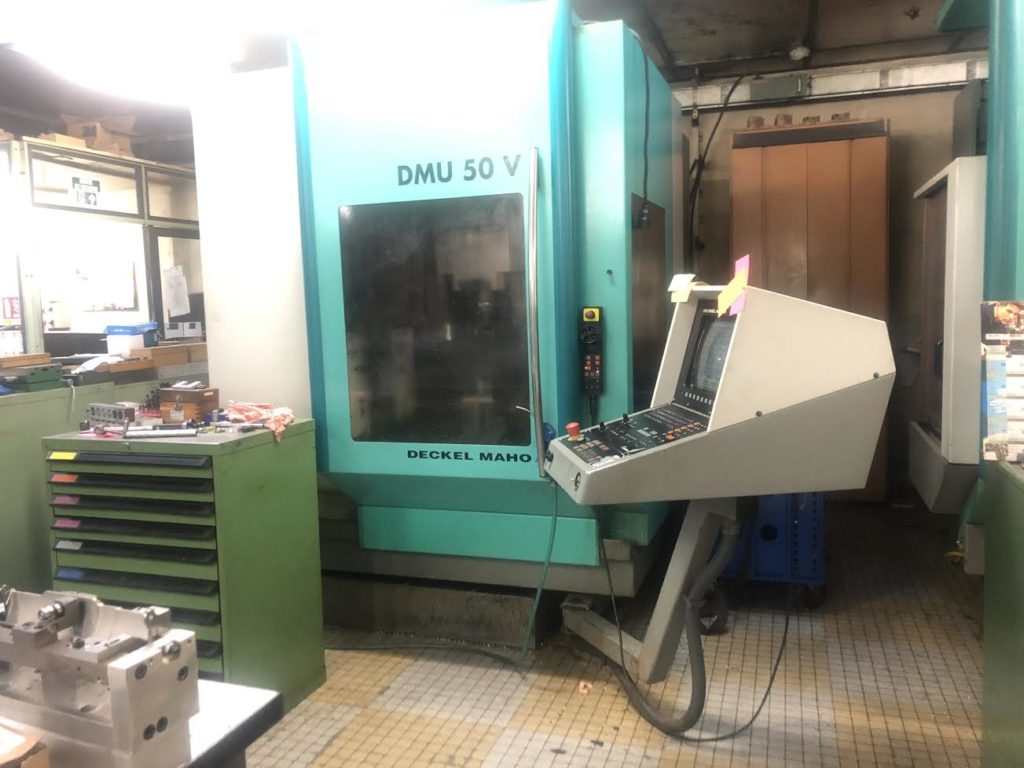 DMG 5 axis machining centre DMU 50V (Y2000) (2000) | Machinery Delivery