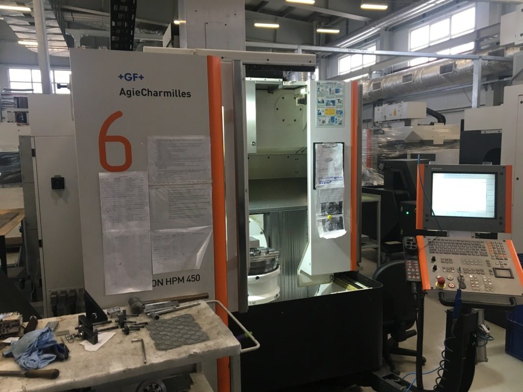MIKRON 5-axis Universal Machining Centre (2014) HPM450U, ХYZ ...