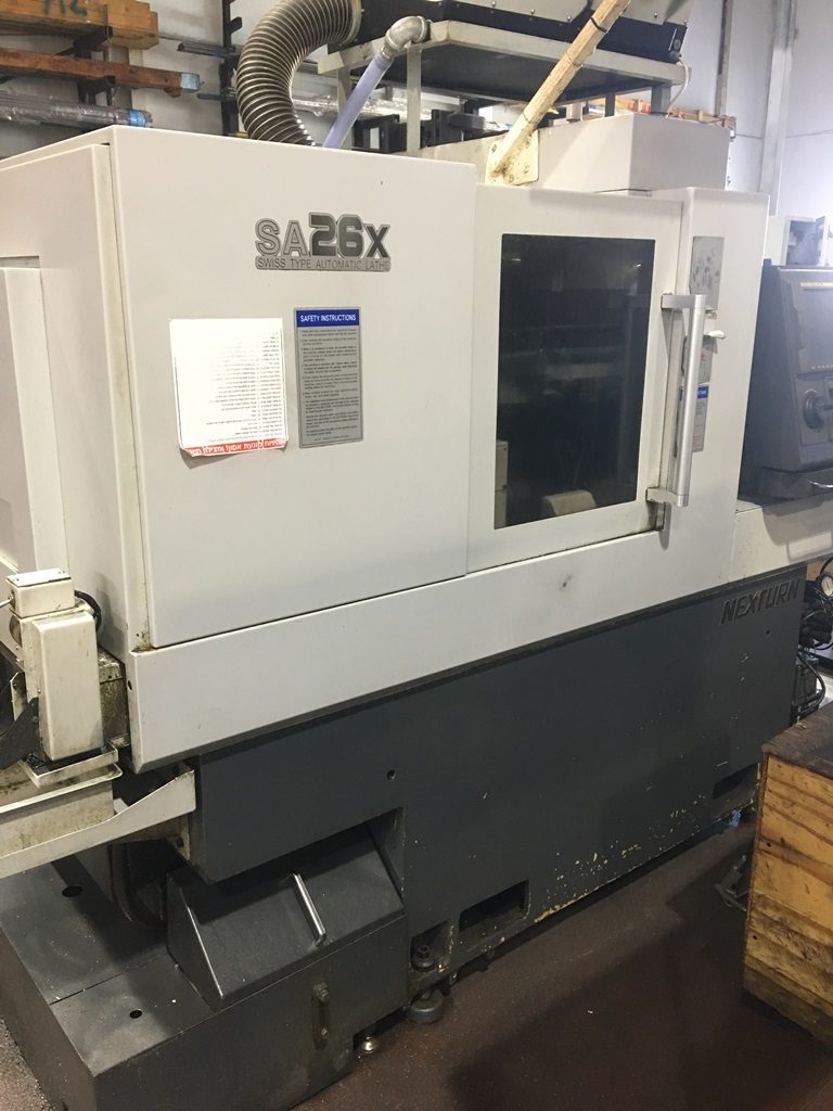 NEXTURN Swiss Type Automatic Lathe (2010) SA26X, IEMKA Super GS-326 ...