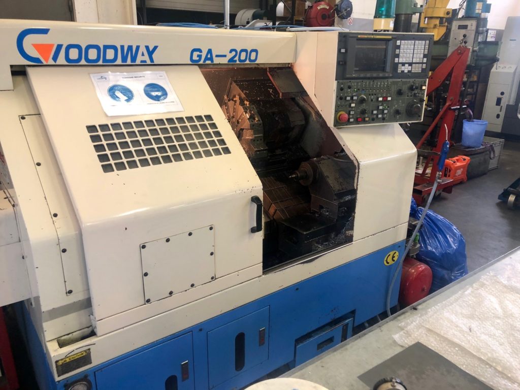 lot of 4 off CNC and Conventional Machines GOODWAY CNC Lathe (Fanuc 21 ...