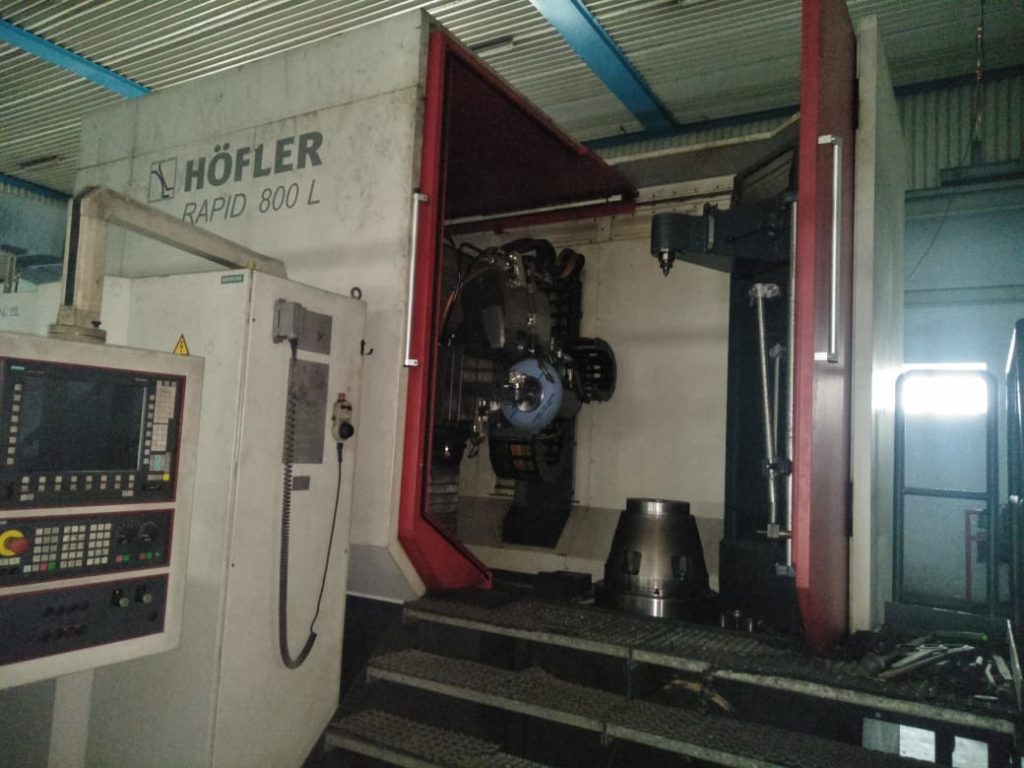 2 off HOFLER RAPID 800L grinder and HF600 hobber – Both machines 2010 ...