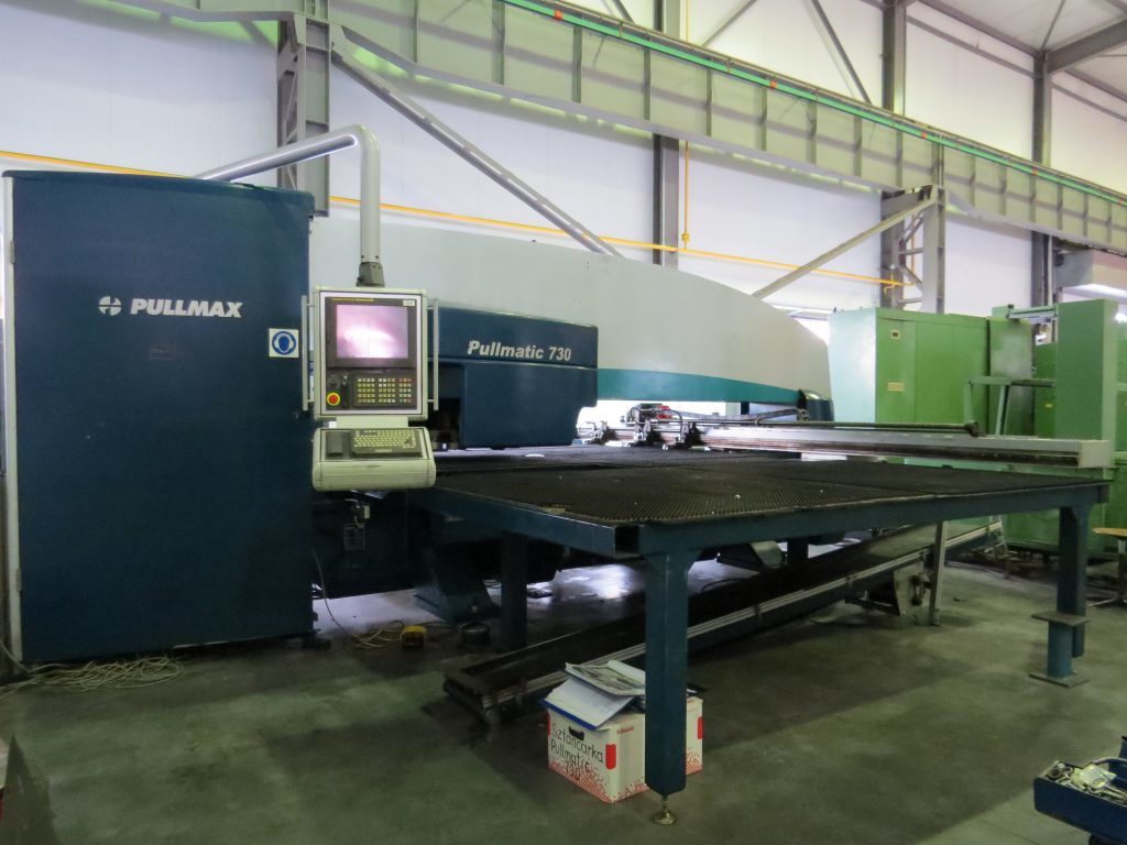 PULLMAX Punch Press (2006), visible under power PULLMATIC 730, capacity ...