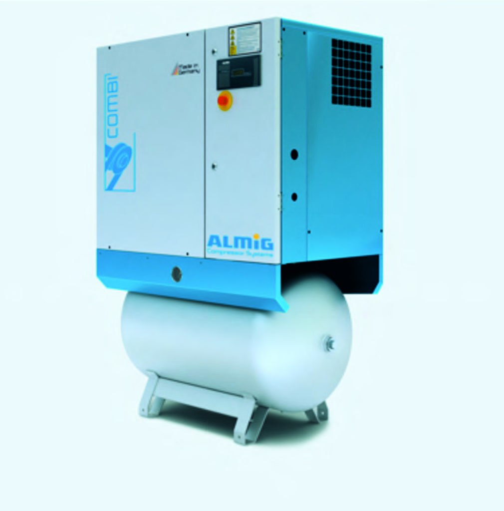 ALMIG Screw Compressor, condition of a new COMBI 8, capacity 8 bar ...