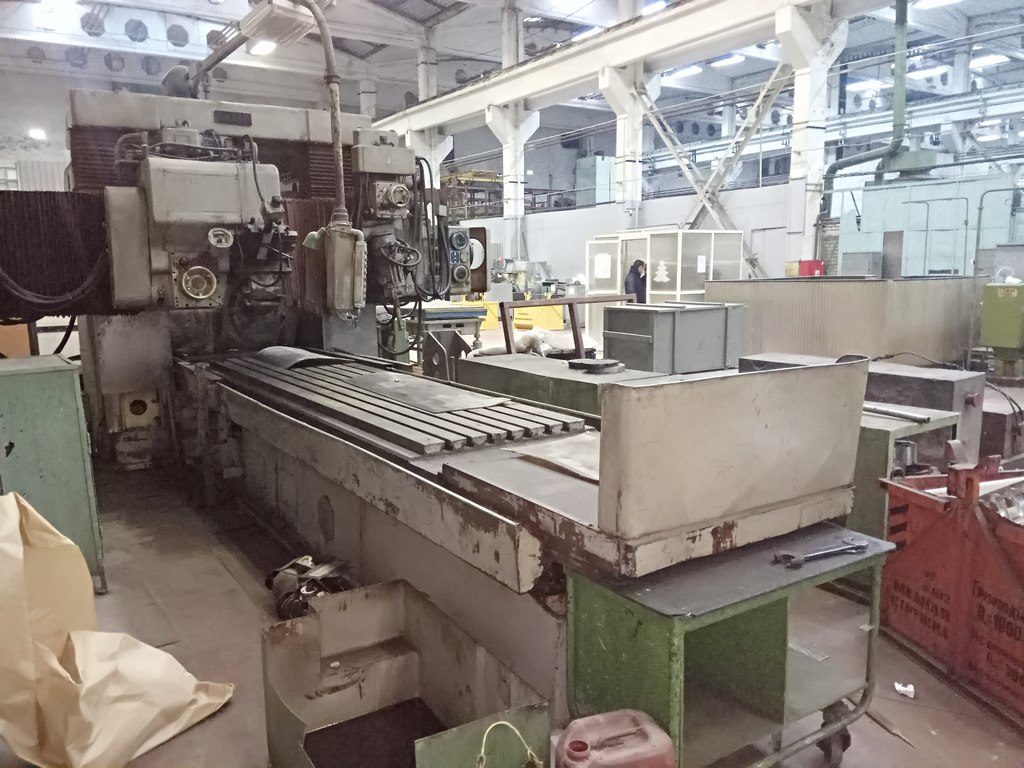 MINSK Slideway Grinder 3510, capacity LxWxH 4000x1000x800 mm, table 900 ...