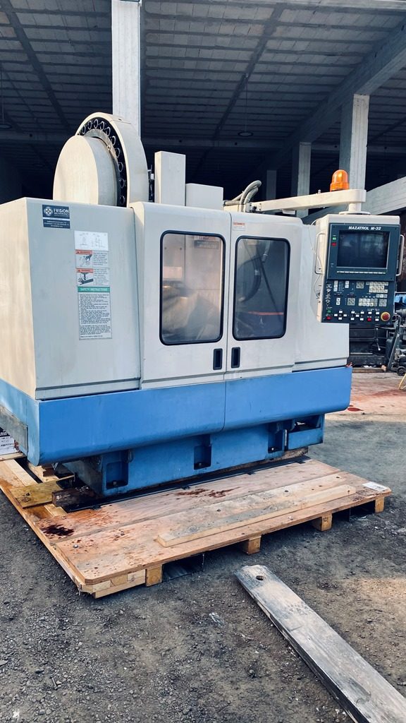 MAZAK 4-axis Vertical Machining Centre, in excellent condition – FCA ...
