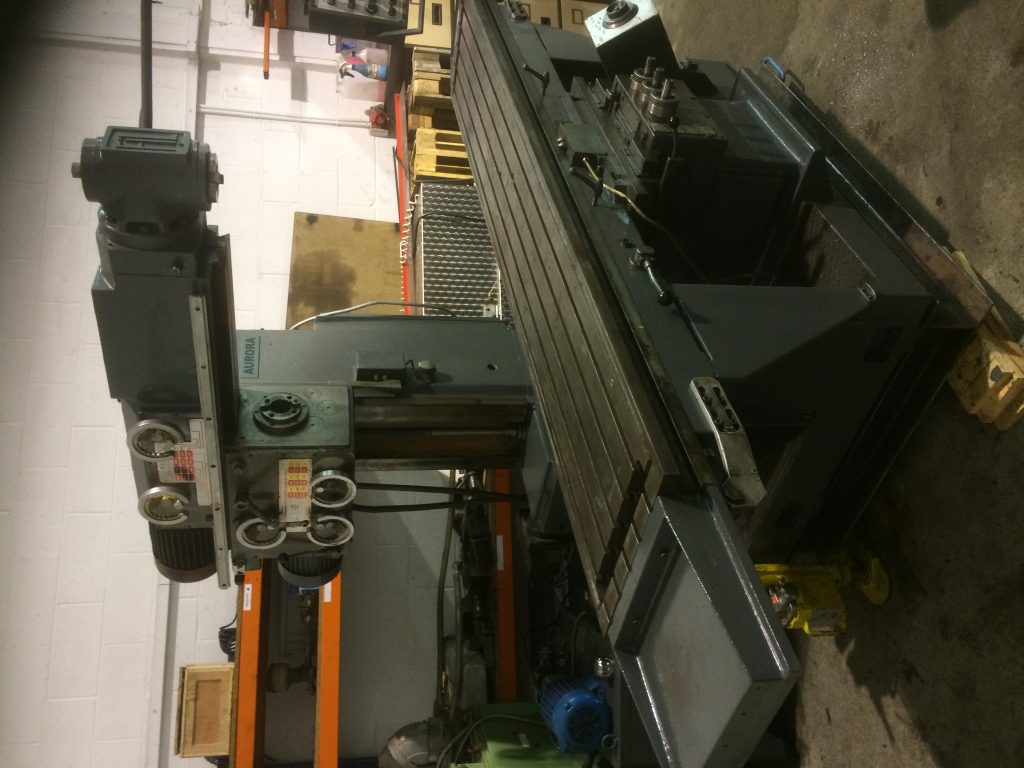 AURORA Milling and Boring Machine 2.7m x 470mm table | Machinery Delivery