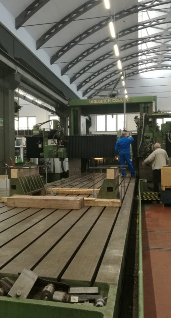 WALDRICH COBURG SLIDEWAY GRINDER 2.5m x 10m table CNC control ...