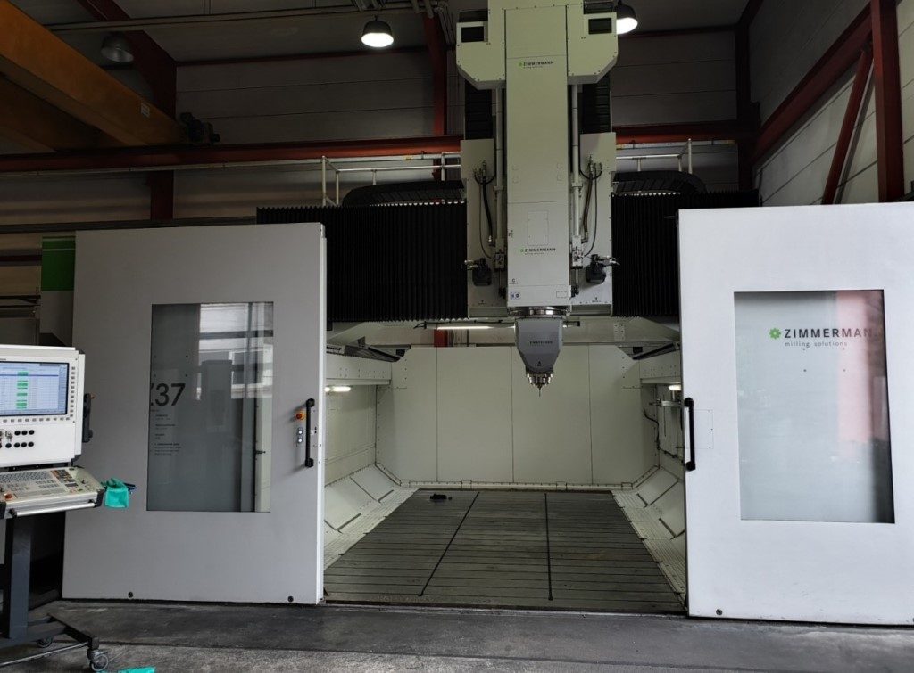 ZIMMERMANN CNC Plano Mill (2018/2019), working condition, under power ...