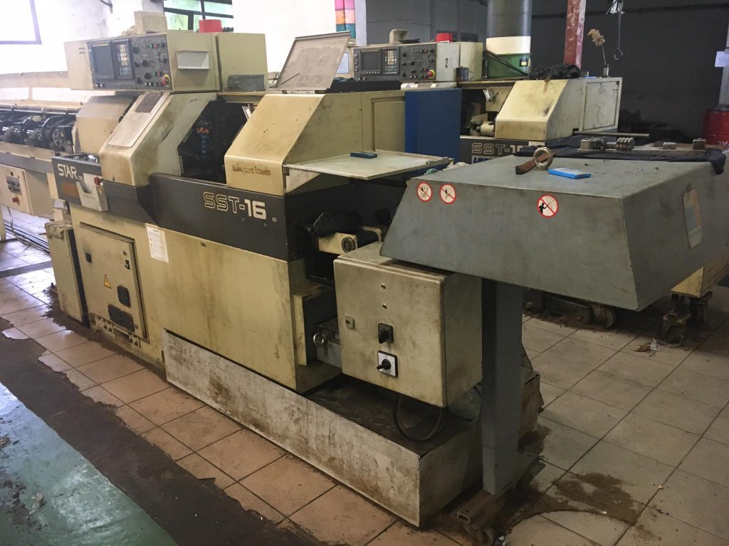STAR Sliding Head CNC lathe SST 16 (2 off) with c axis and subspindle ...