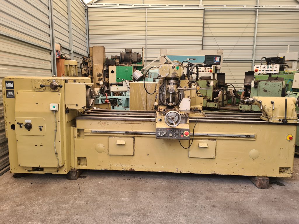 WMW Thread milling machine ZFWVG 250 x 2000/3 with 2 heads and change ...