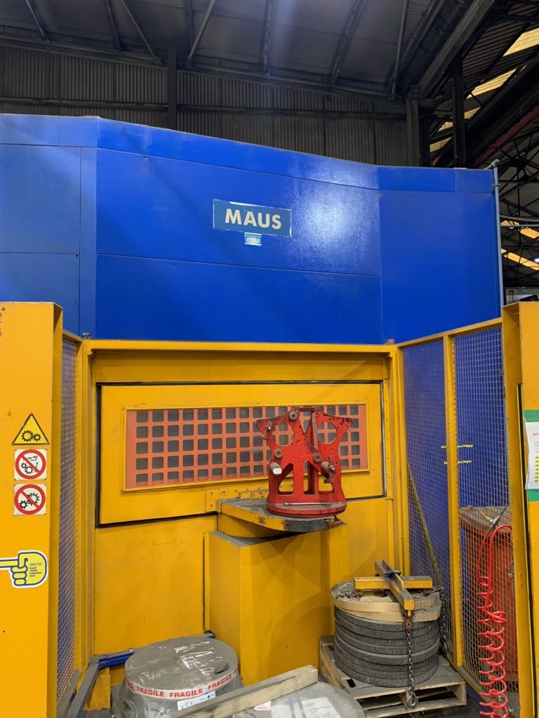 MAUS CNC Grinding and fettling Machine SAM 1200 (4 grinding and 1 ...