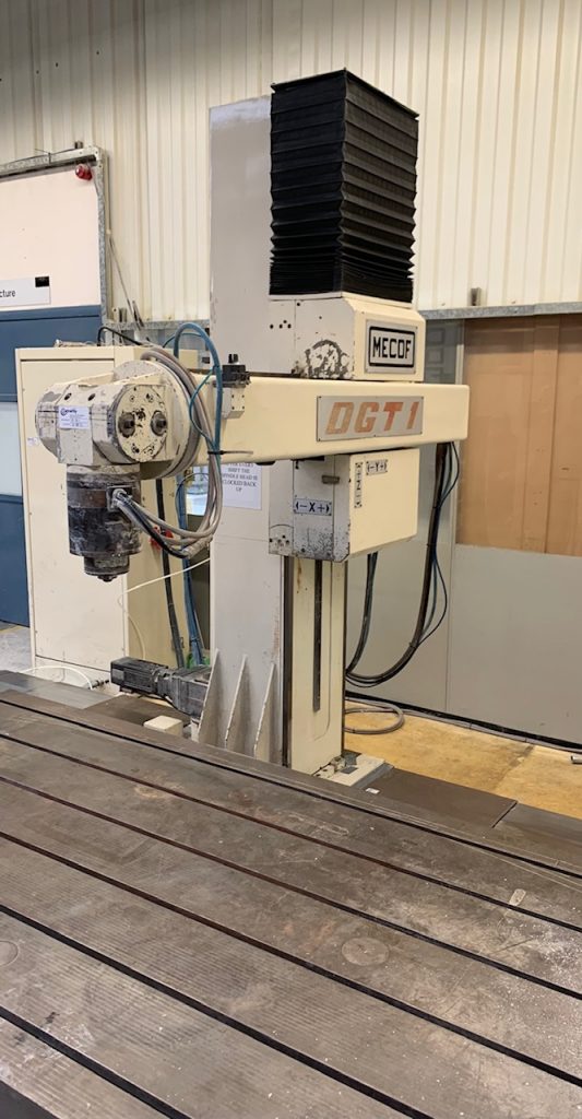 MECOF CNC Bed Mill X 3m Y 1m Z 1m – retrofitted 2005 – 24k spindle ...